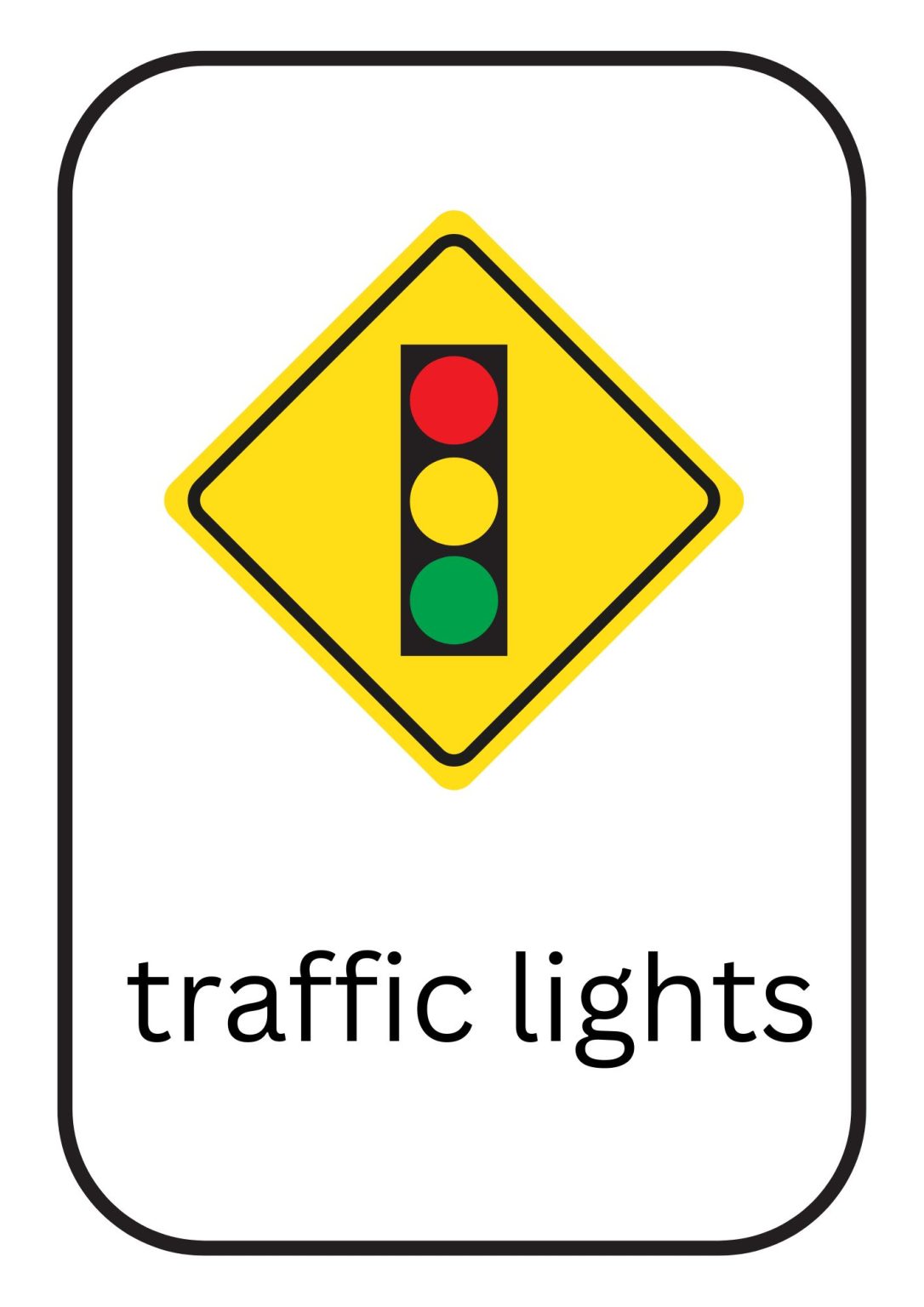Traffic Signs Flashcards – govincards.com