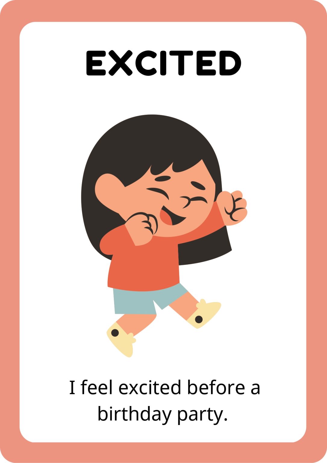 Emotions Flashcards for Kids – govincards.com