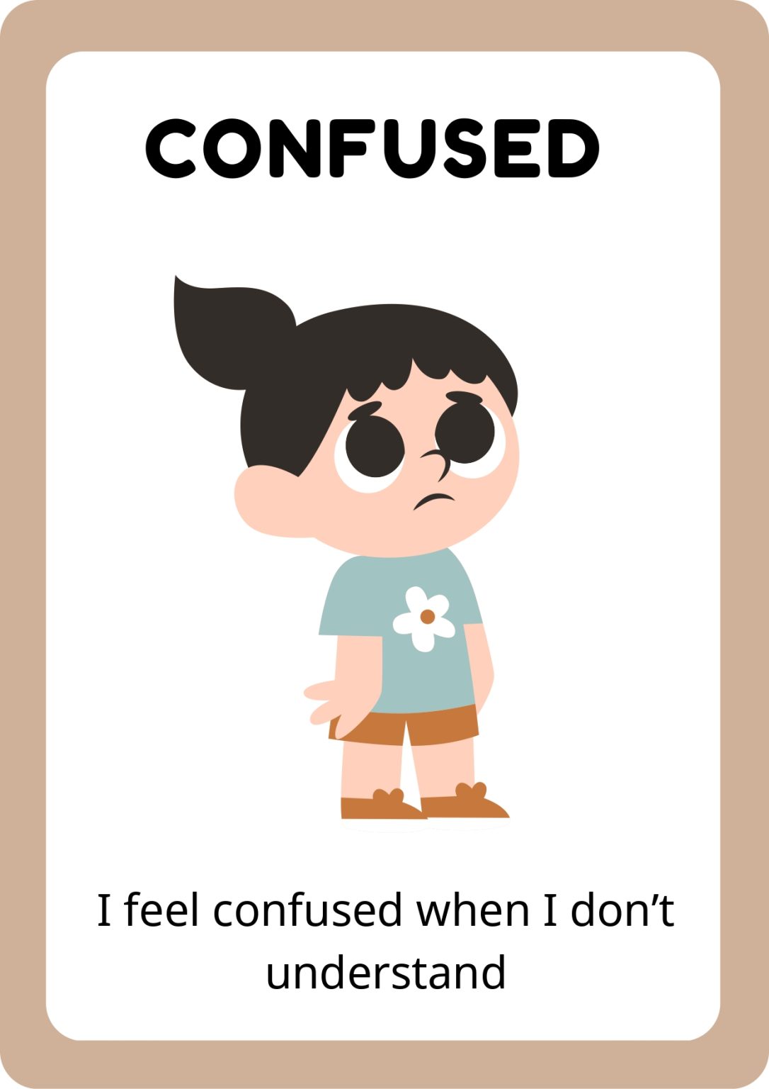 Emotions Flashcards for Kids – govincards.com