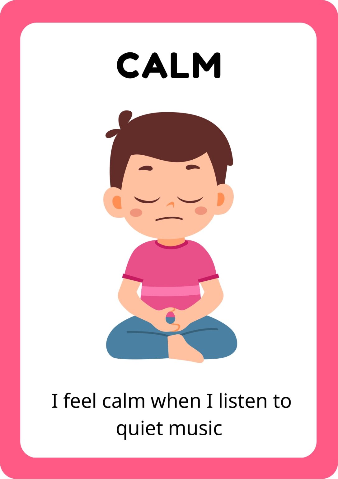 Emotions Flashcards for Kids – govincards.com