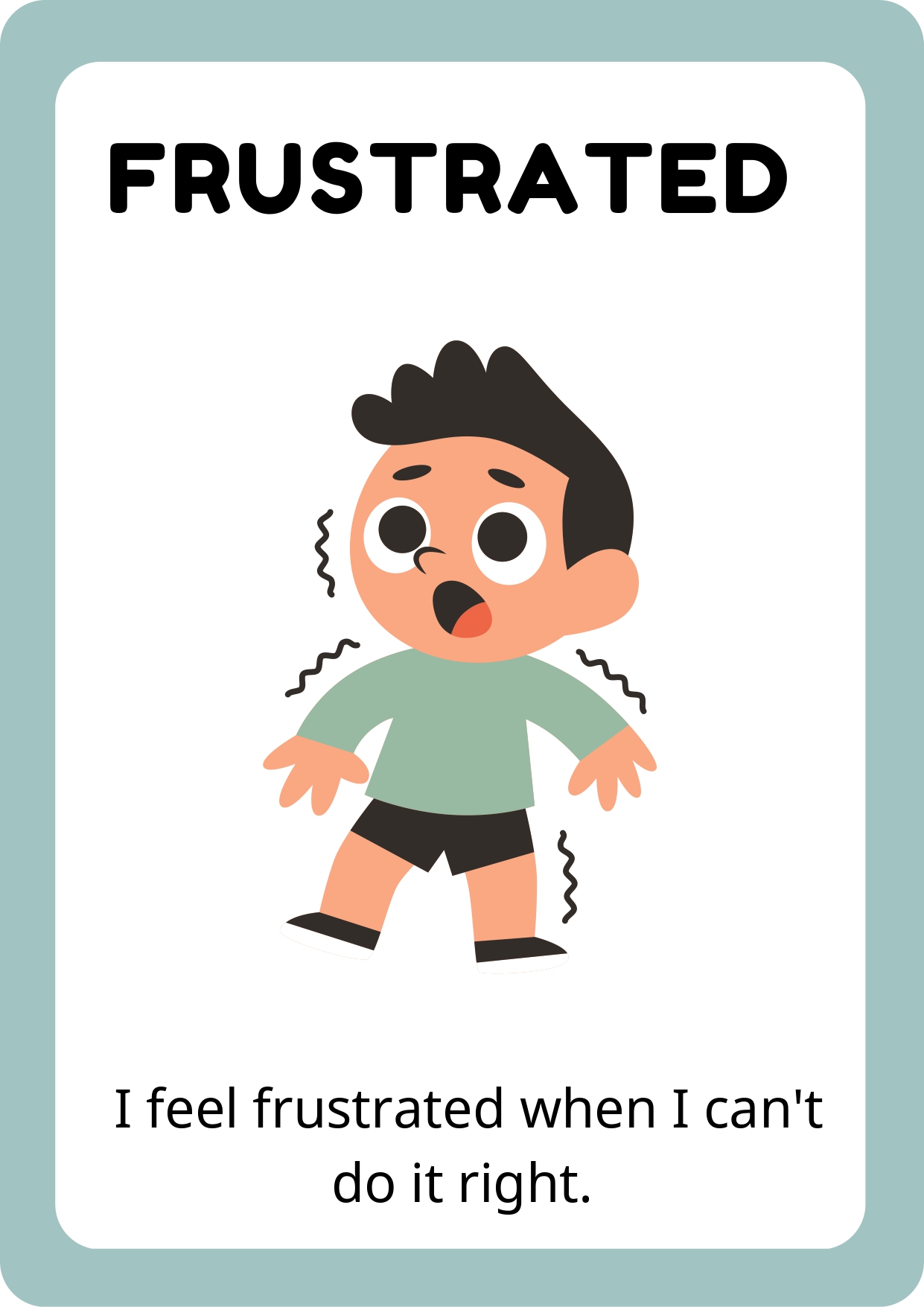 Emotions Flashcards for Kids – govincards.com