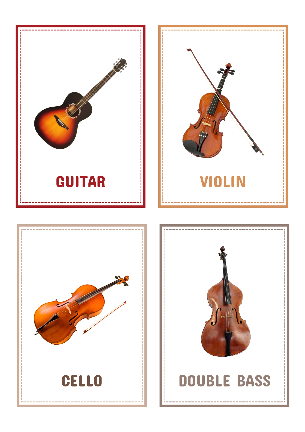 Printable Music Flashcards – govincards.com