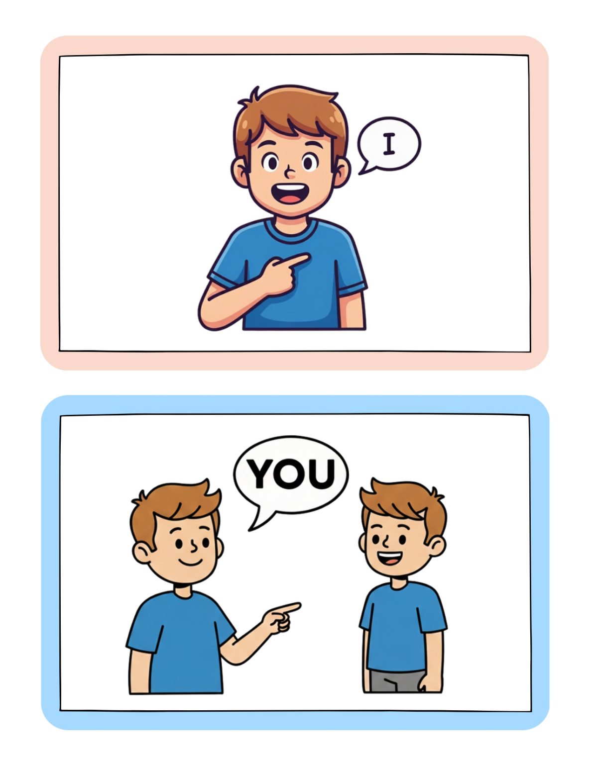 Printable Personal Pronoun Flashcards – govincards.com