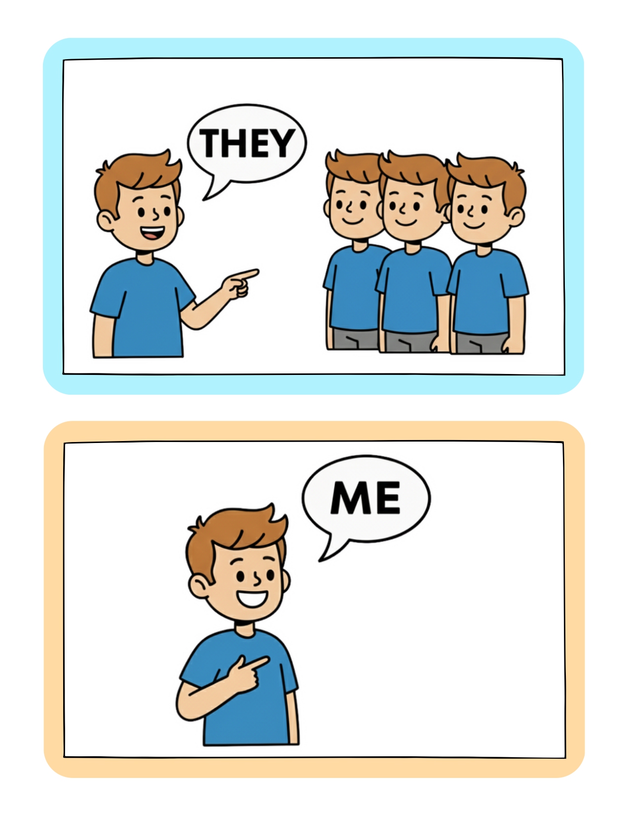 Printable Personal Pronoun Flashcards – govincards.com