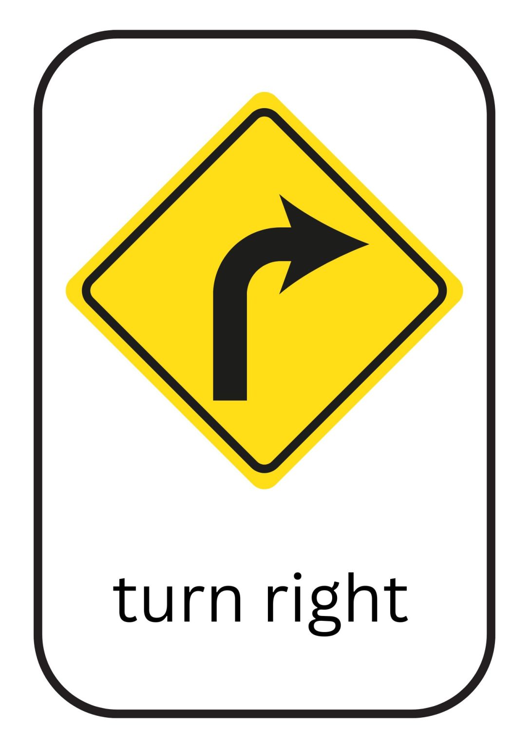 Traffic Signs Flashcards – govincards.com