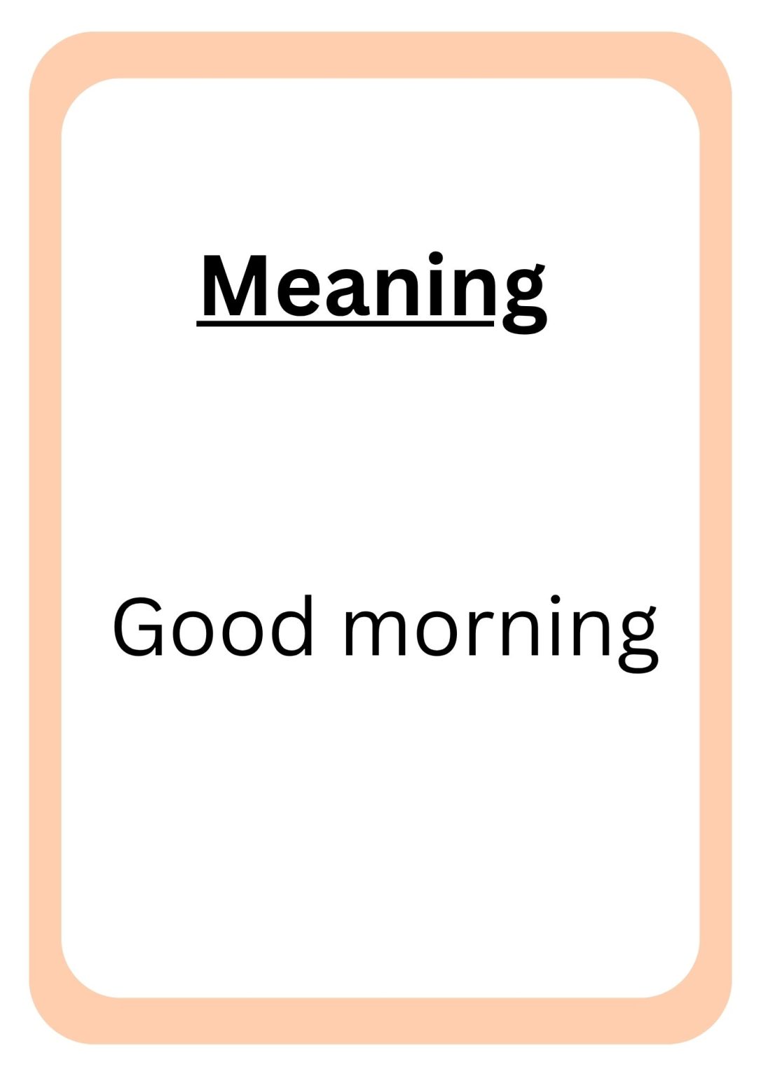 Spanish Greetings Flashcards – govincards.com