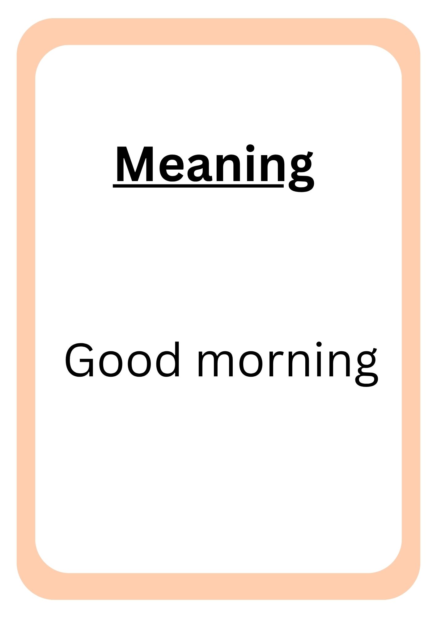 Spanish Greetings Flashcards – govincards.com