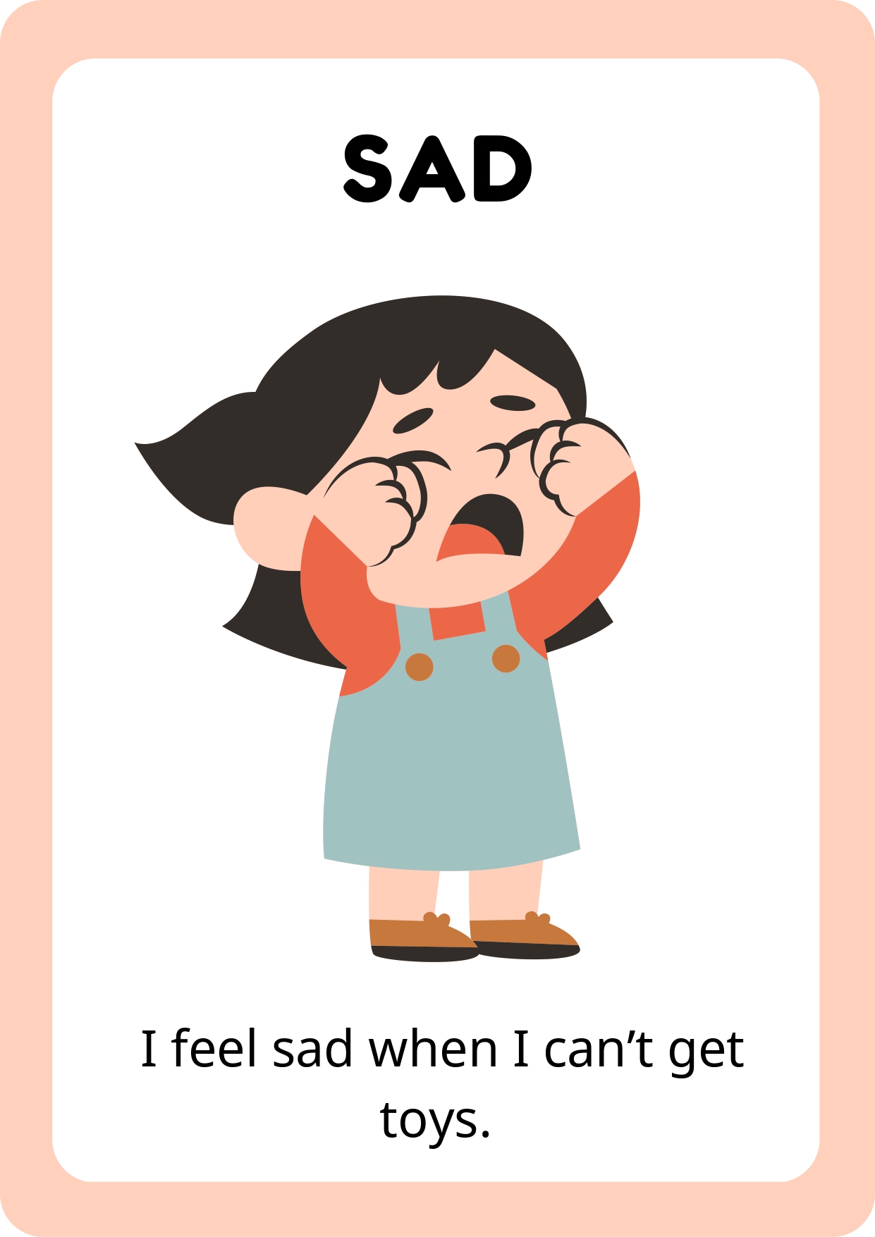Emotions Flashcards for Kids – govincards.com