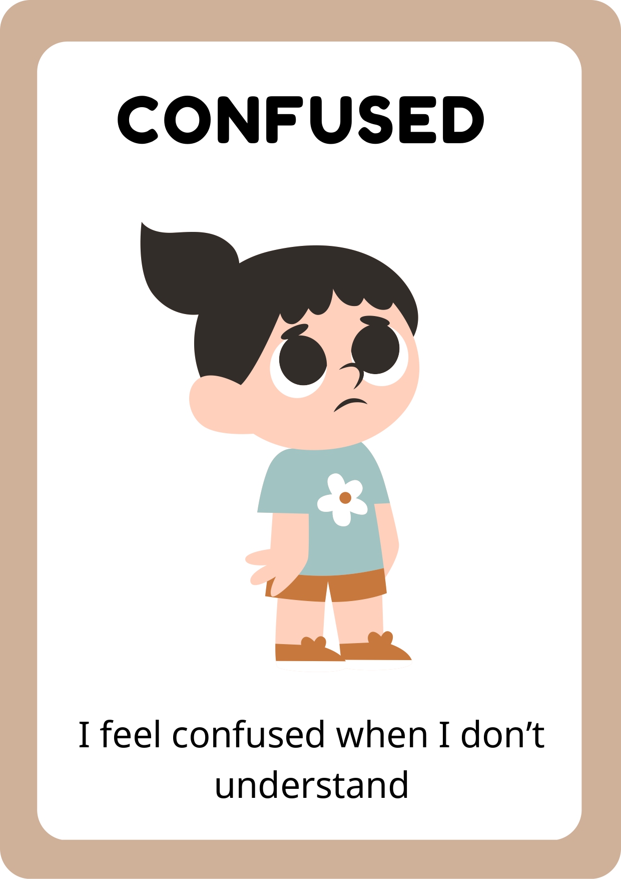 Emotions Flashcards for Kids – govincards.com