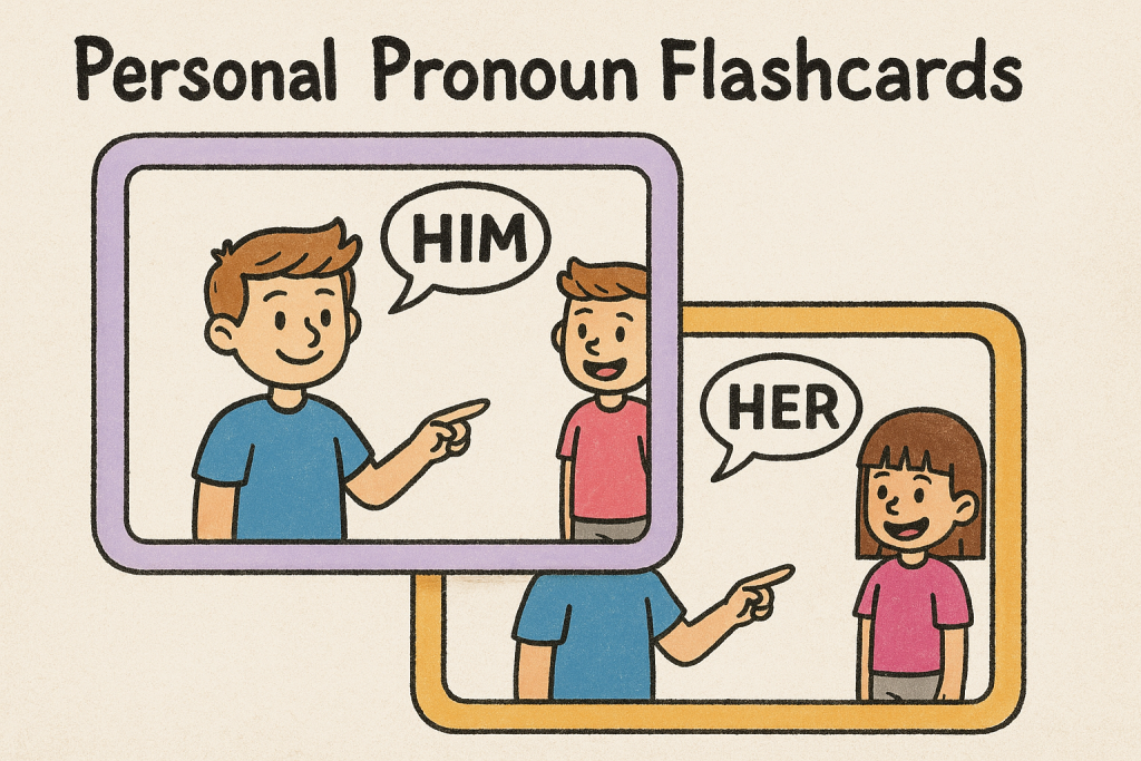 Printable Personal Pronoun Flashcards – govincards.com